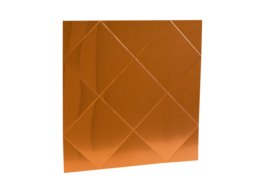 Copper Embossed Pattern - Diamond Quilted | Stainless Supply