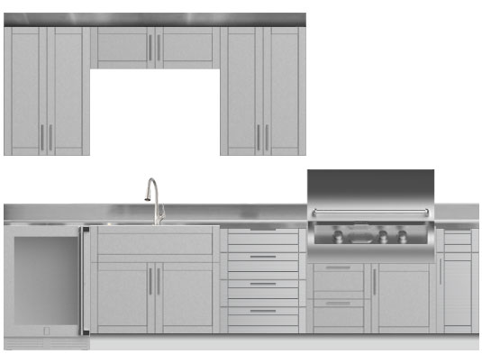 Stainless Steel Cabinets - Outdoor Kitchens | Stainless Supply